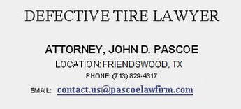 Defective Tires Lawyer | Tire Blowout - Pascoe Law Firm