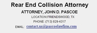 Rear End Truck Accident Attorney - Pascoe Law Firm