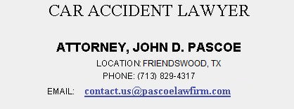 Sienna Plantation Car Accident Lawyer - Pascoe Law Firm