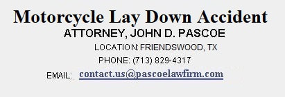 Motorcycle Lay Down Accident Lawyer - Pascoe Law Firm